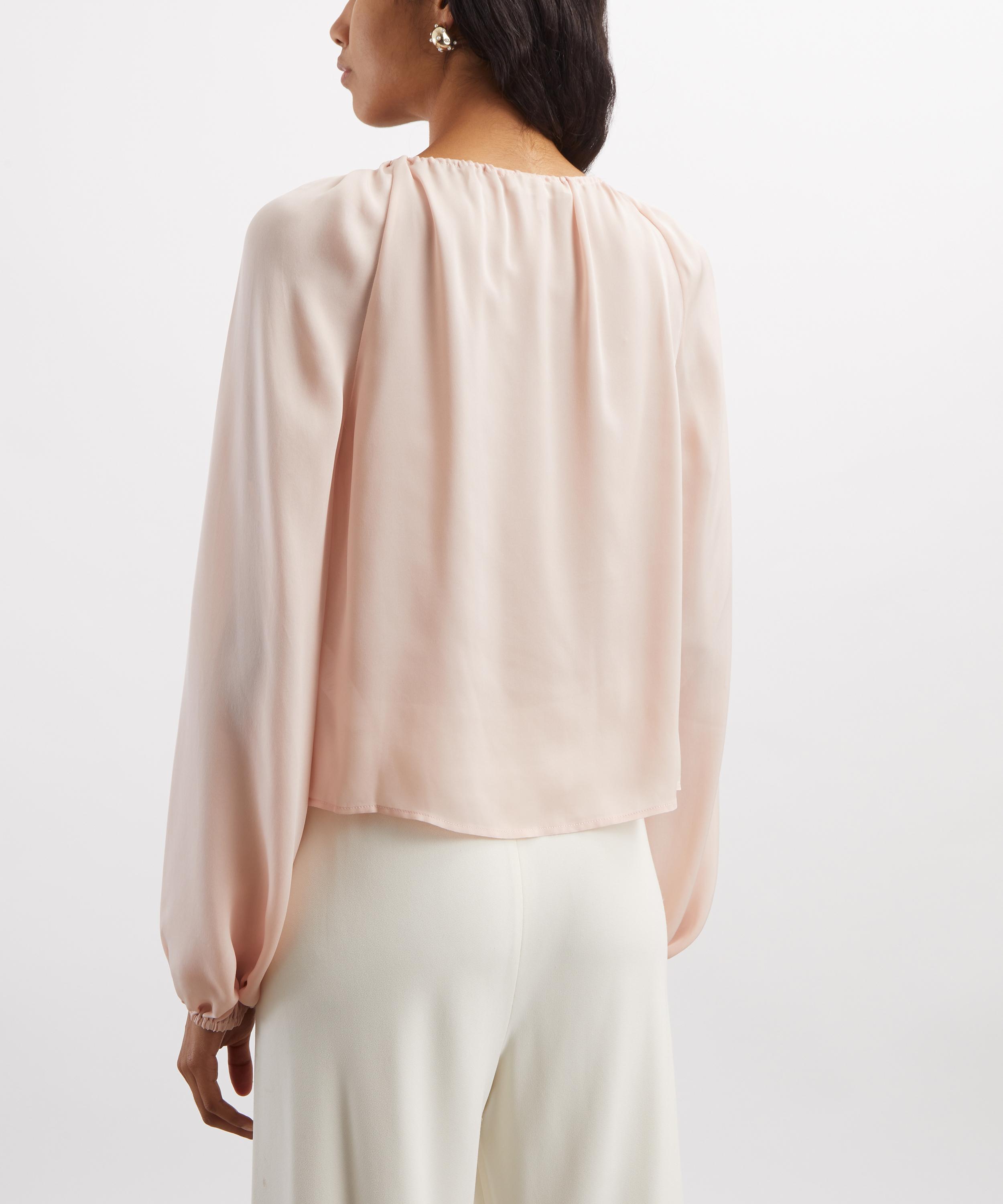 Frame The Silk Balloon Blouse | Liberty