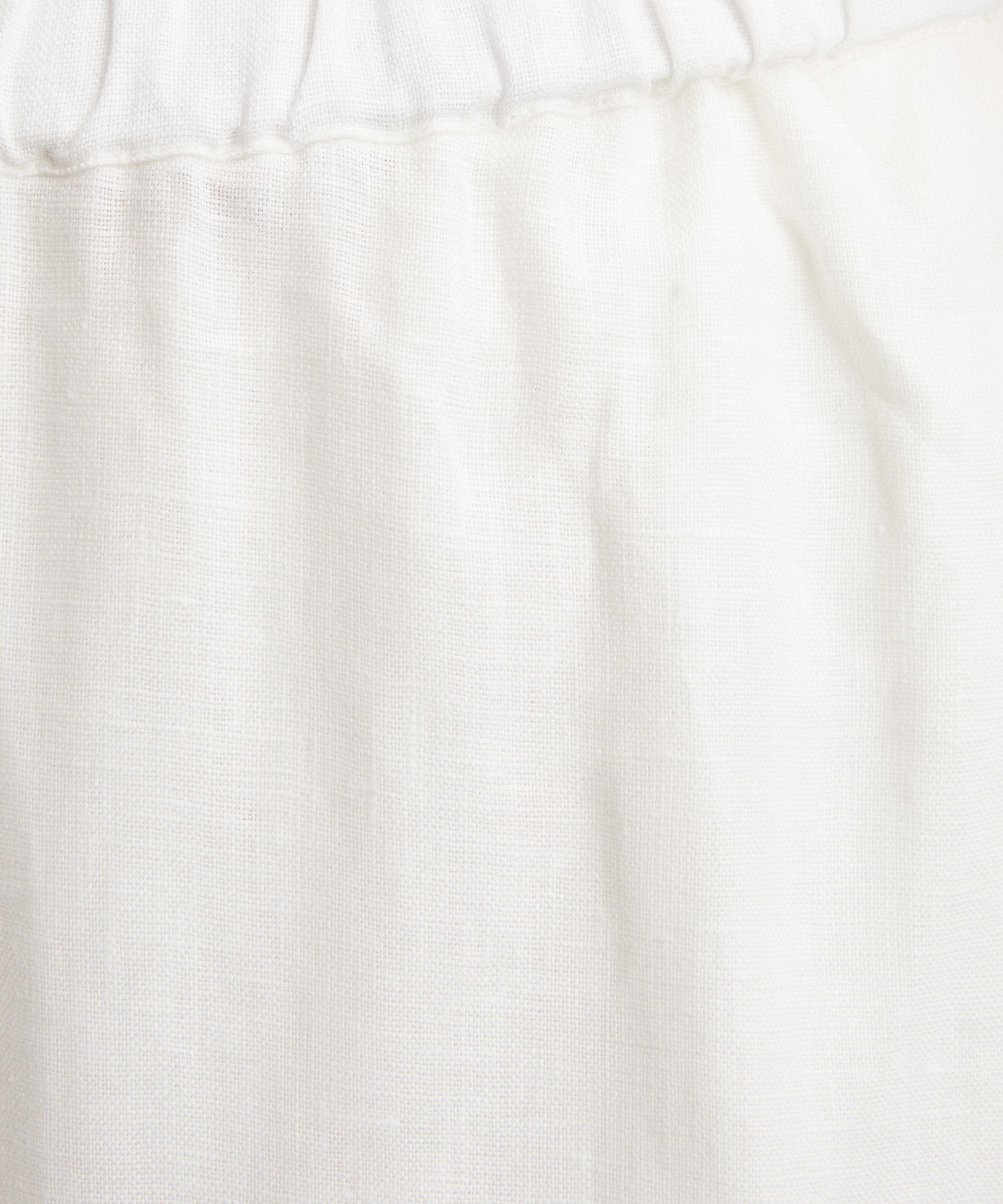 FAITHFULL Capriola White Linen Trousers | Liberty
