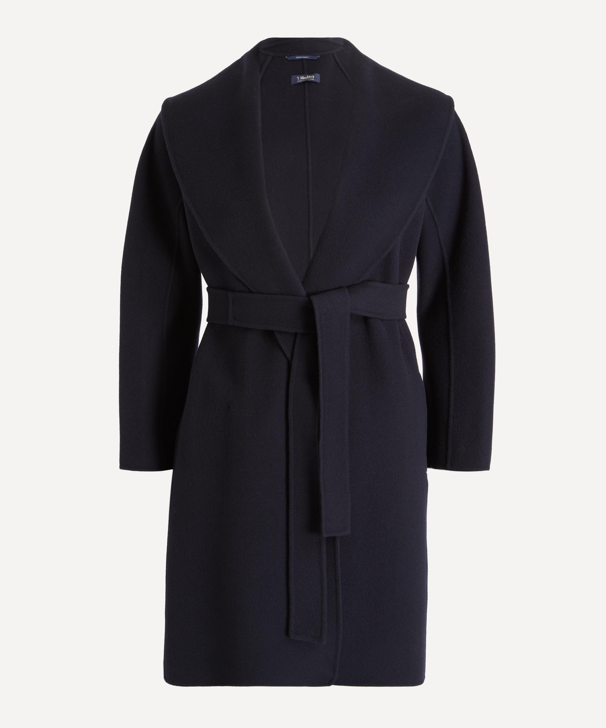 S Max Mara Messi Double-Faced Wool Robe Coat | Liberty