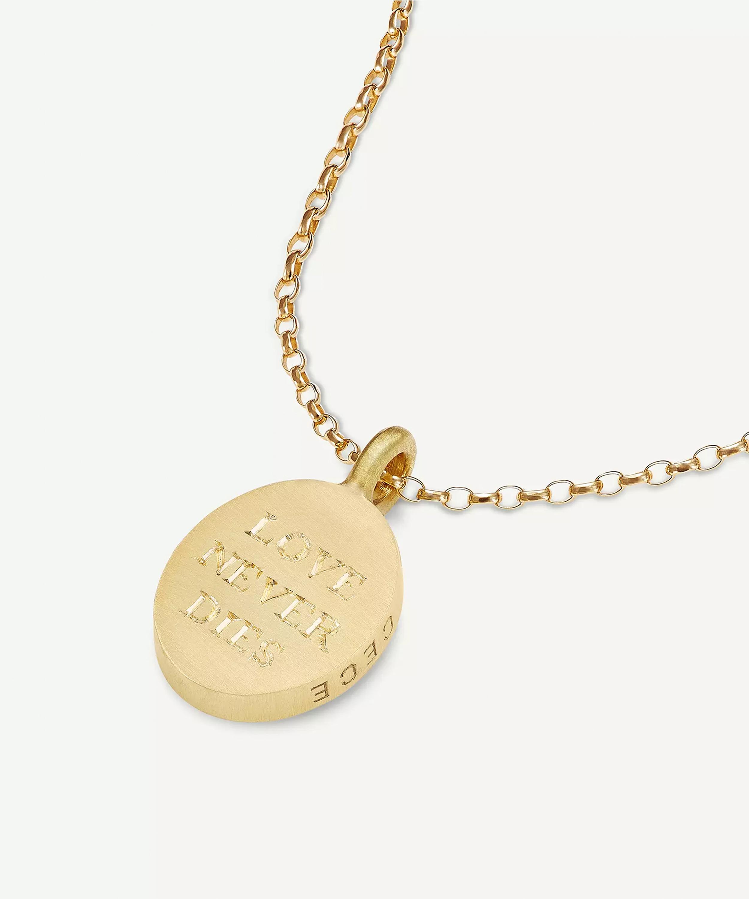 Cece Jewellery 18ct Gold Skeleton Lovers Diamond Pendant Necklace | Liberty