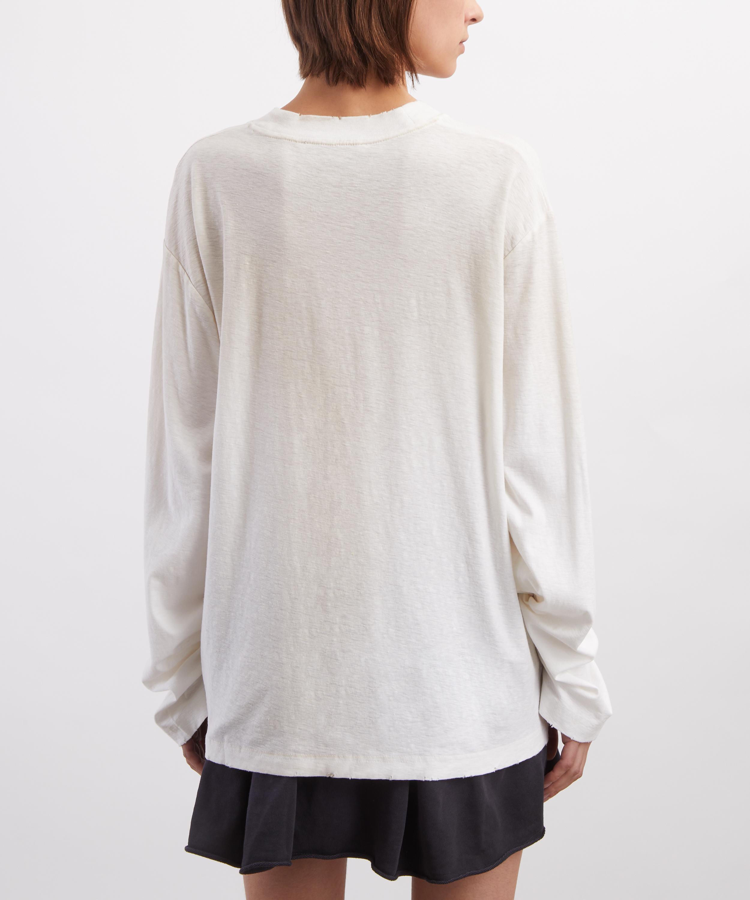 Acne Studios Sprayed Logo Long-Sleeve T-Shirt | Liberty