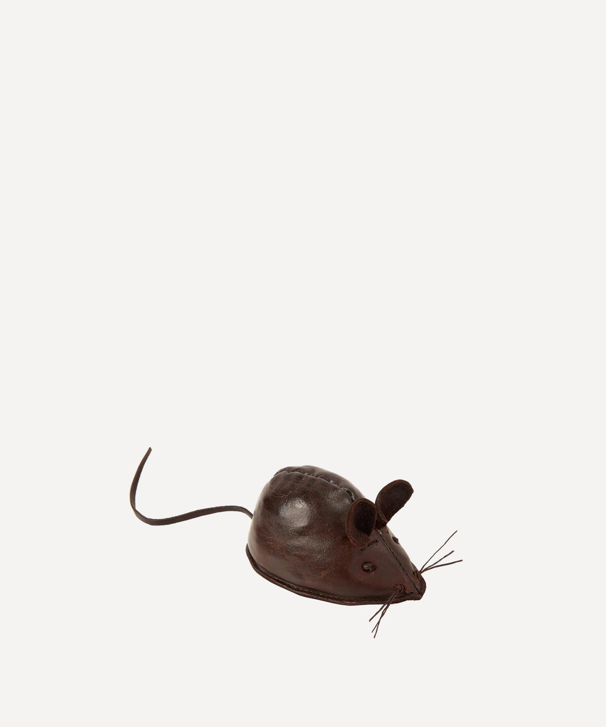 Miniature Leather Mouse | Liberty