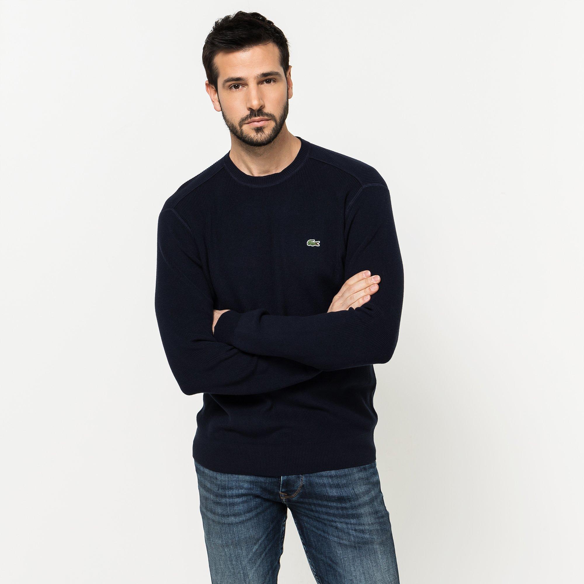 LACOSTE Pullover, Body Fit, langarm | online kaufen - MANOR