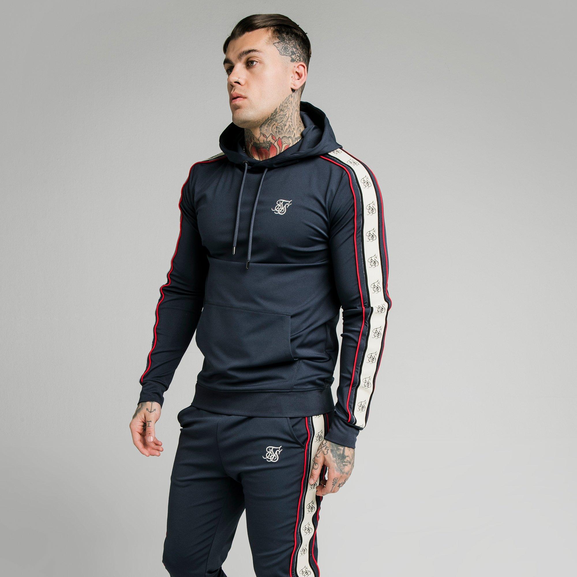 Sik Silk Sweatshirt ss overhead premium tape hoodi | online kaufen - MANOR