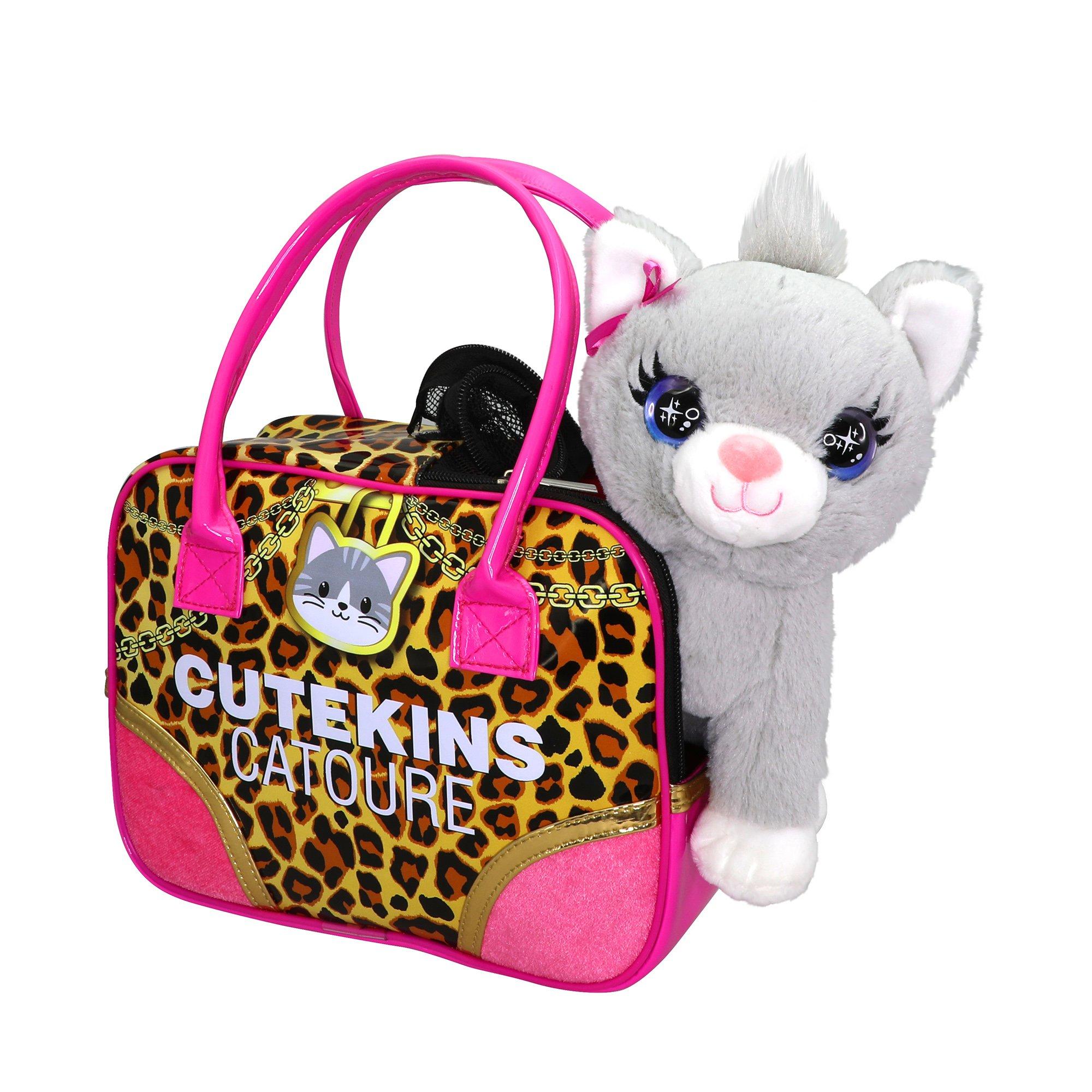 Funville Cutekins Catoure, Plüschkatze mit Tasche | online kaufen - MANOR