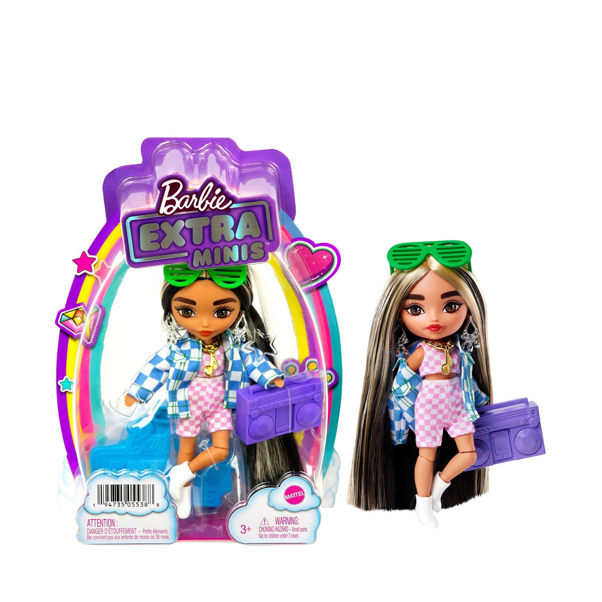 Barbie Extra Mini Poupée (Checker Jacket) | acheter en ligne - MANOR