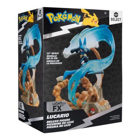 Pokémon Deluxe Statue Lucario 33 cm | acheter en ligne - MANOR