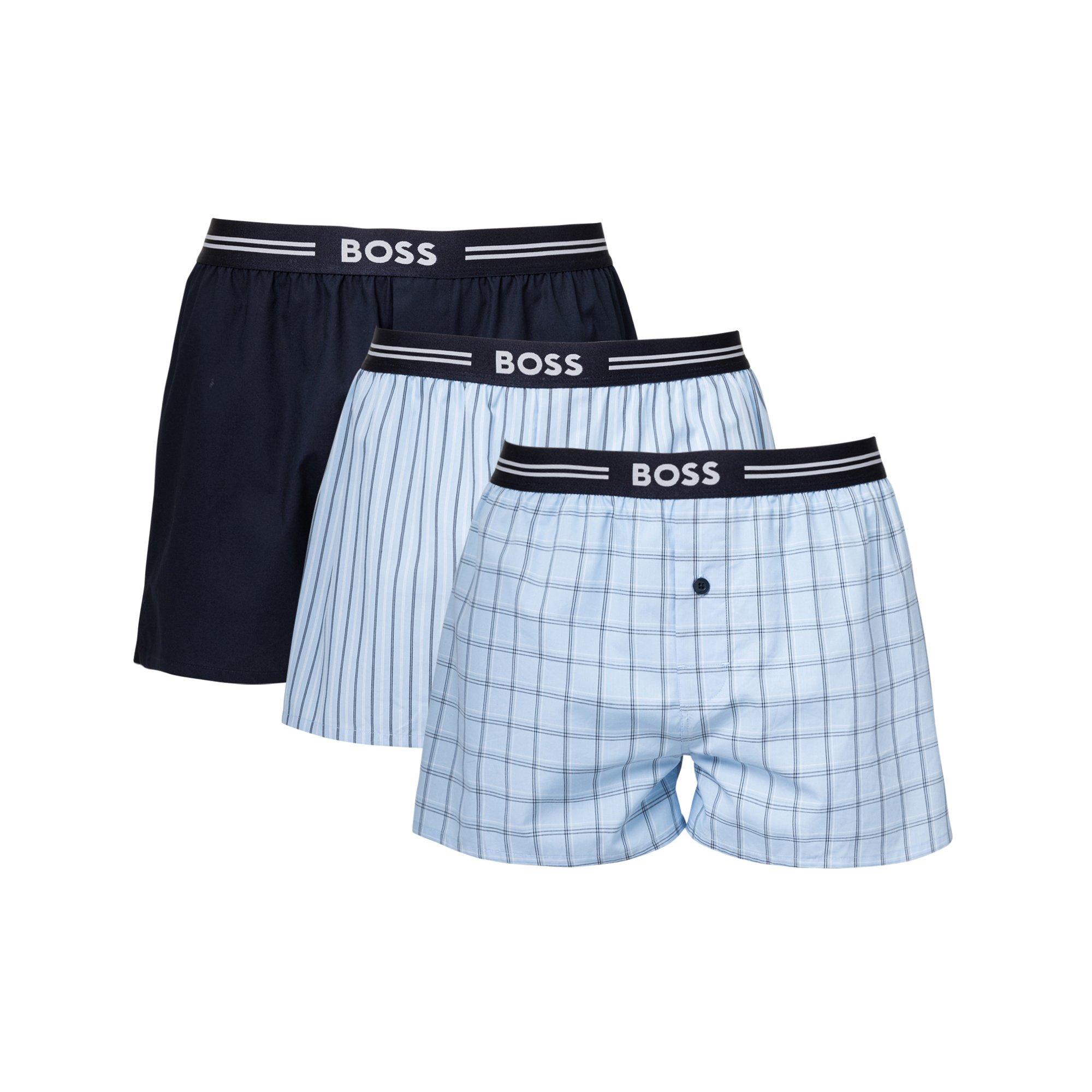 BOSS 3P Woven Boxer Lot de 3 caleçons, sans ouverture | acheter en ...