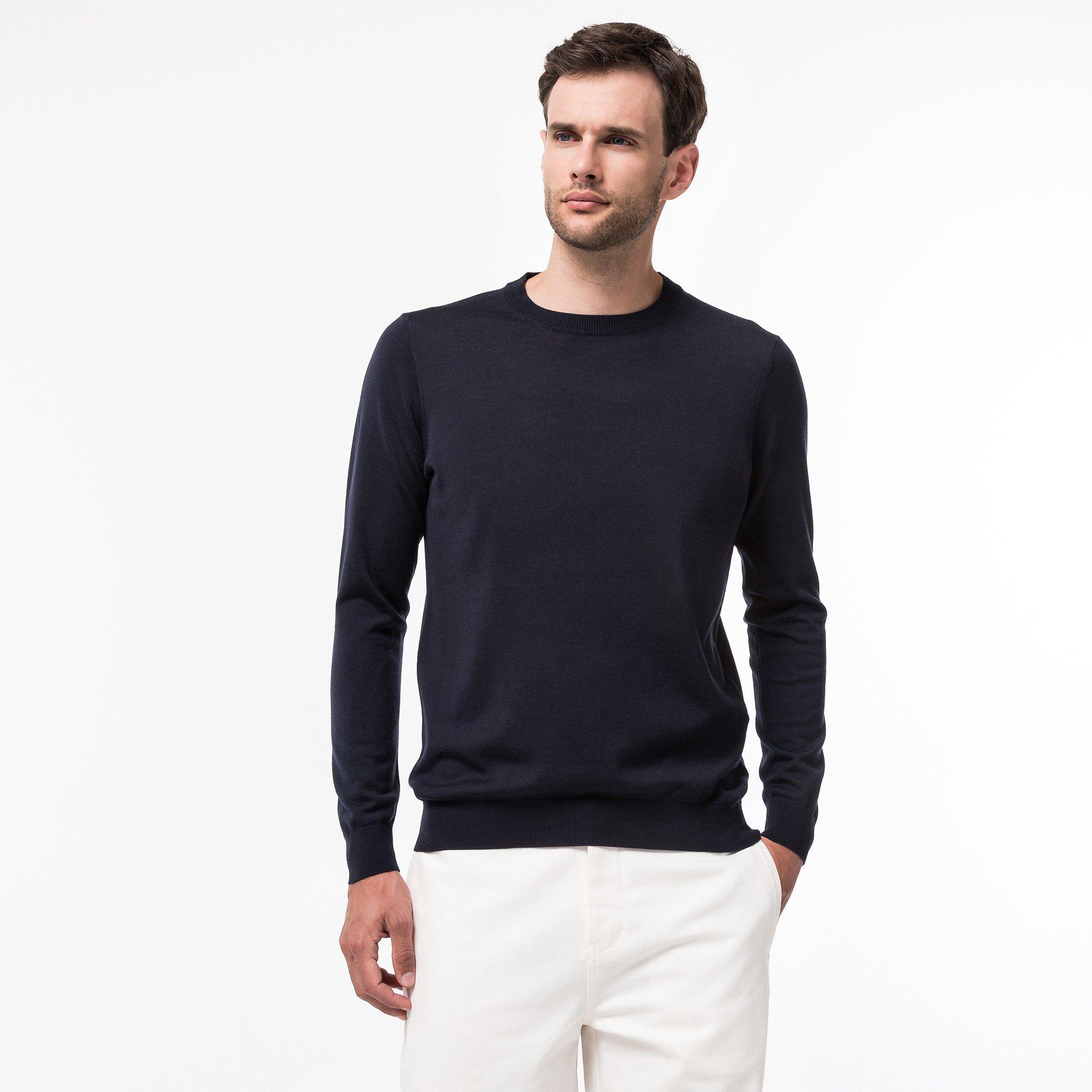 Manor Man Pullover, Rundhals, langarm | online kaufen - MANOR