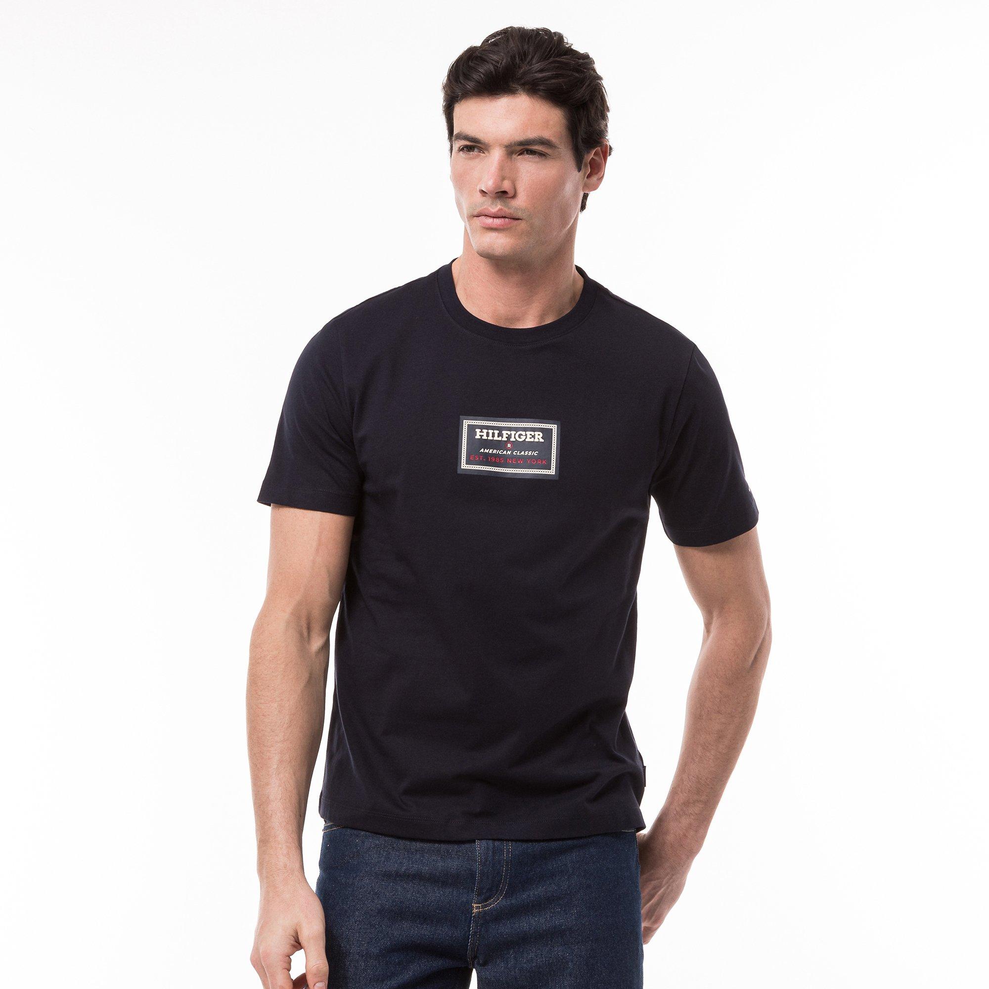 TOMMY HILFIGER LABEL HD PRINT TEE T-Shirt | online kaufen - MANOR