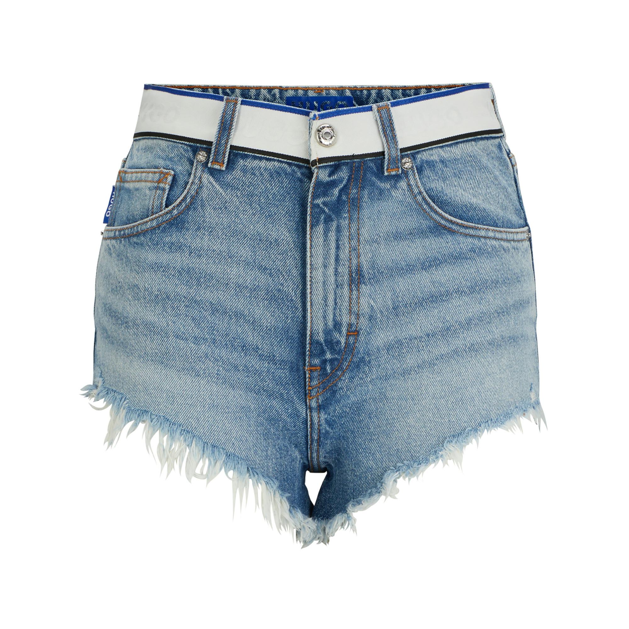 HUGO BLUE Galara Jeansshorts kurz | online kaufen - MANOR