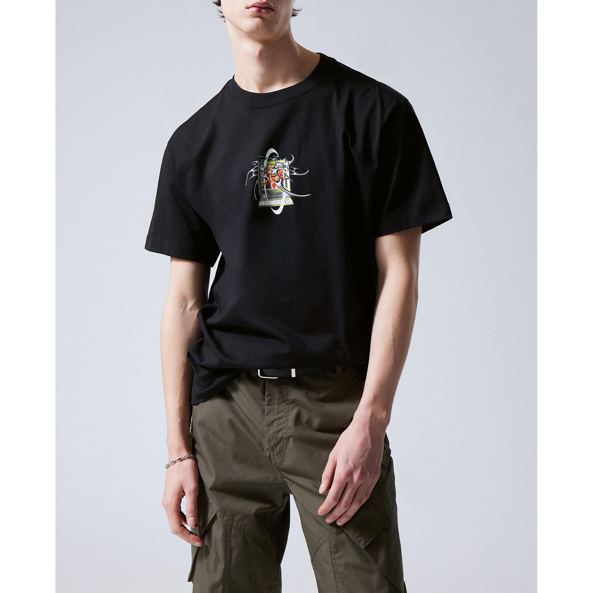 WEEKDAY Oversized Printed Graphic Tee T-Shirt | online kaufen - MANOR