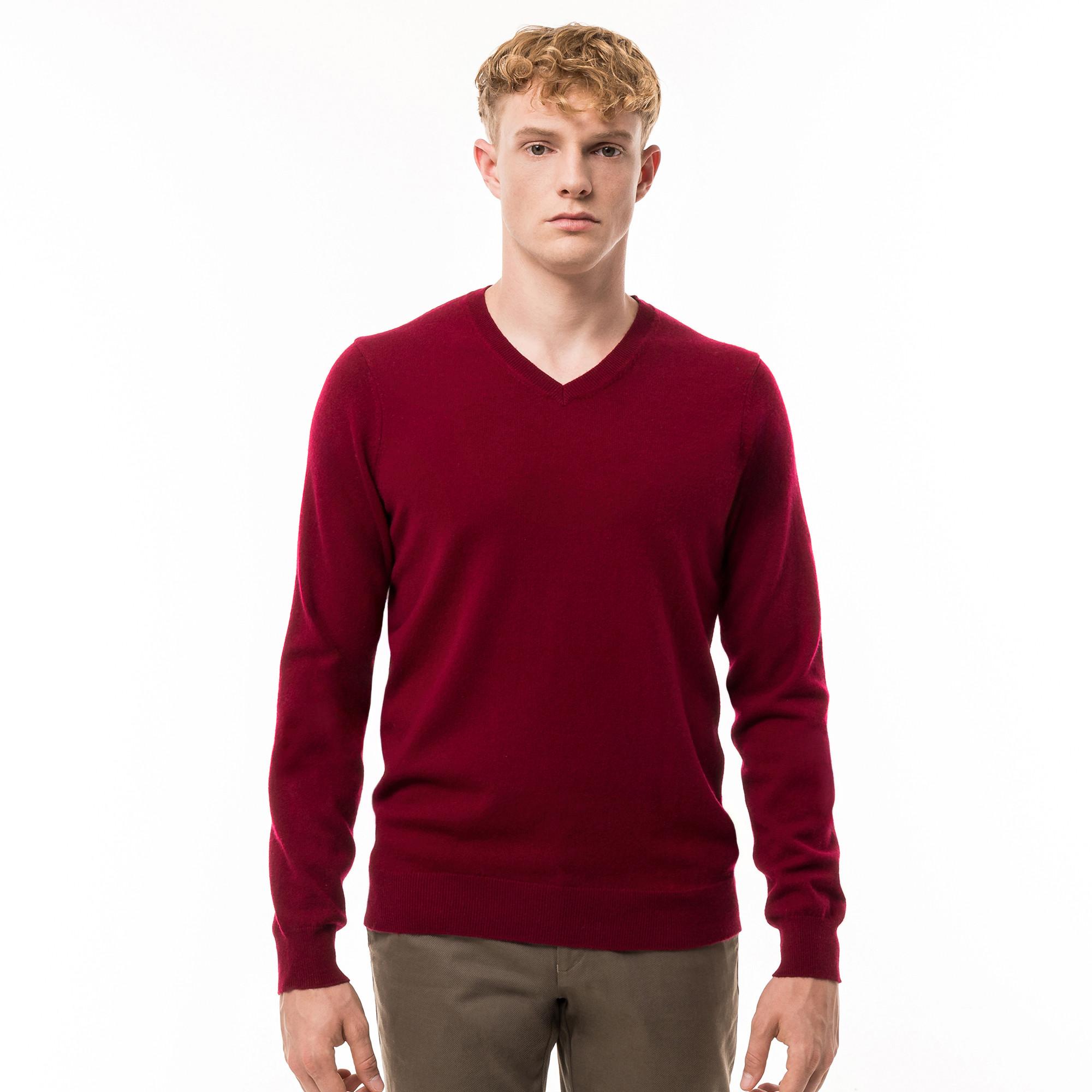 Manor Man Pullover Kaschmir, V-Neck | online kaufen - MANOR