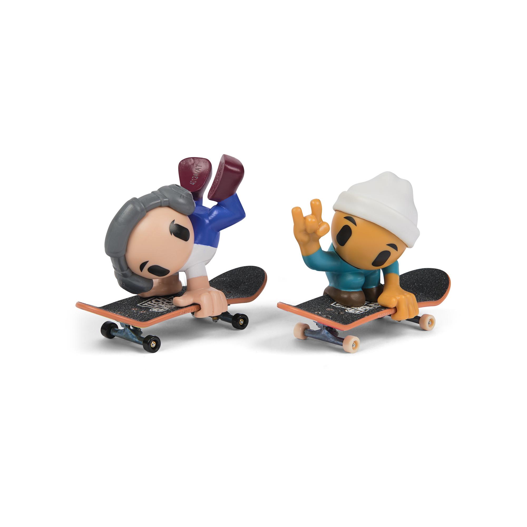 TECH DECK 2 Fingerboards mit jeweils 1 Skater-Figur, Zufallsauswahl ...