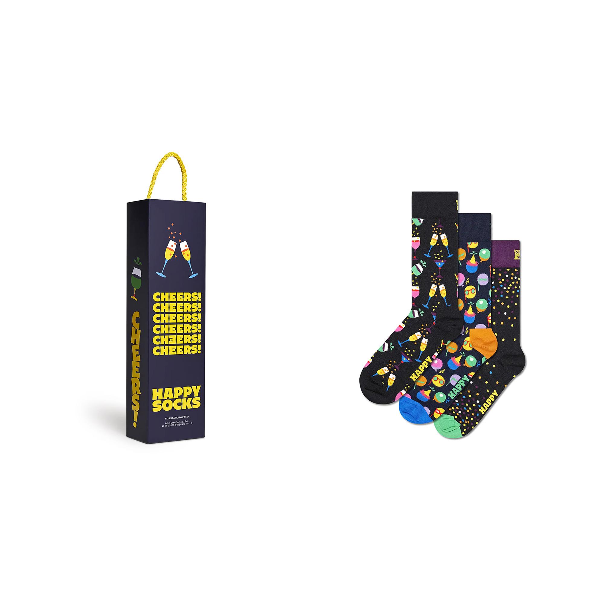 Happy Socks 3-Pack Celebrations Gift Set Triopack, wadenlange Socken | online kaufen - MANOR
