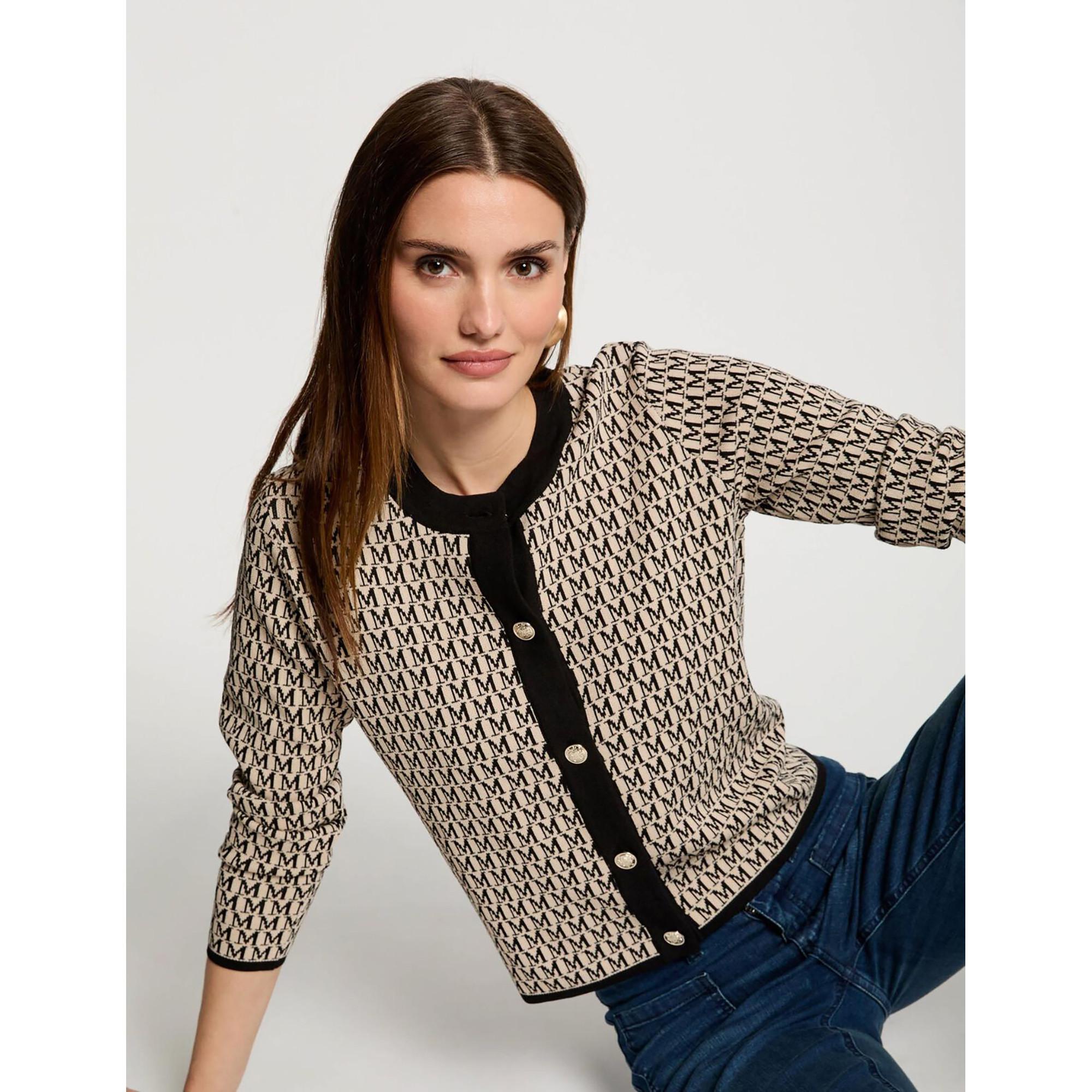 MORGAN Gilet Motif Monogramme | acheter en ligne - MANOR