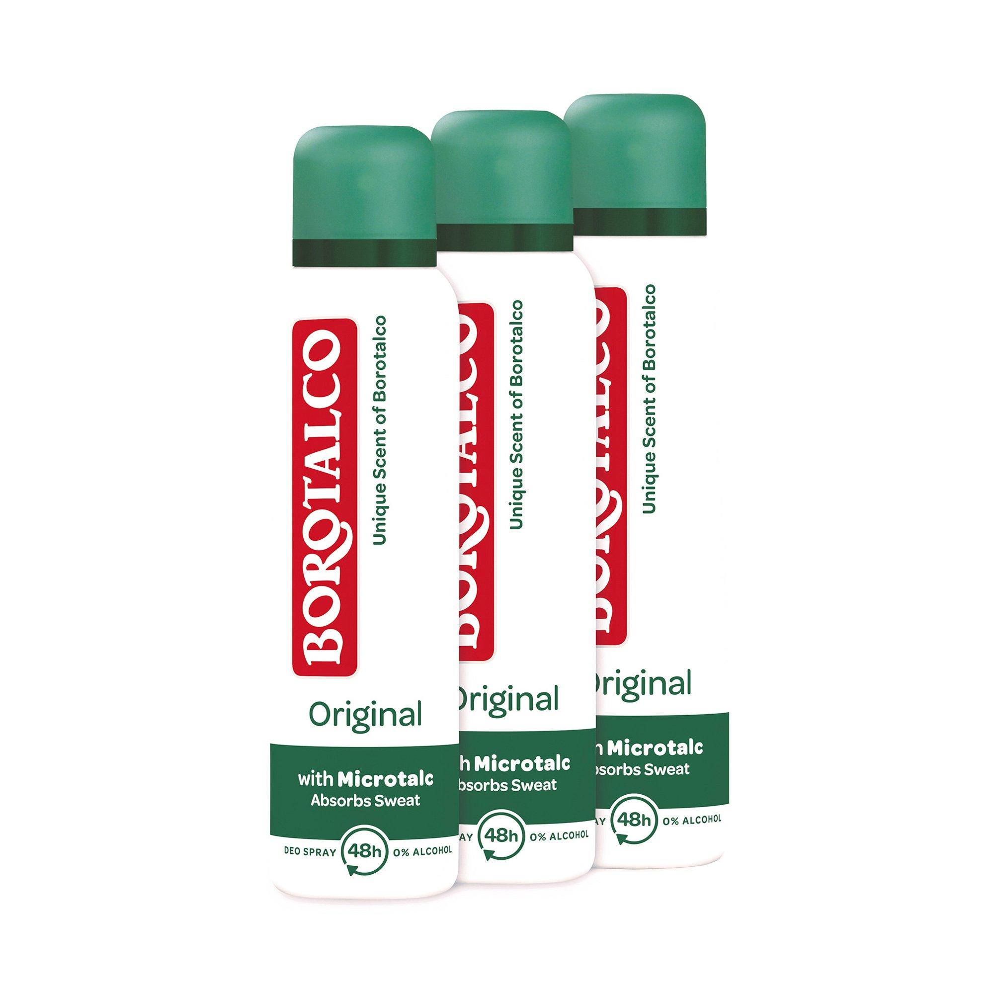 BOROTALCO Original Deo Spray Original Trio | online kaufen - MANOR