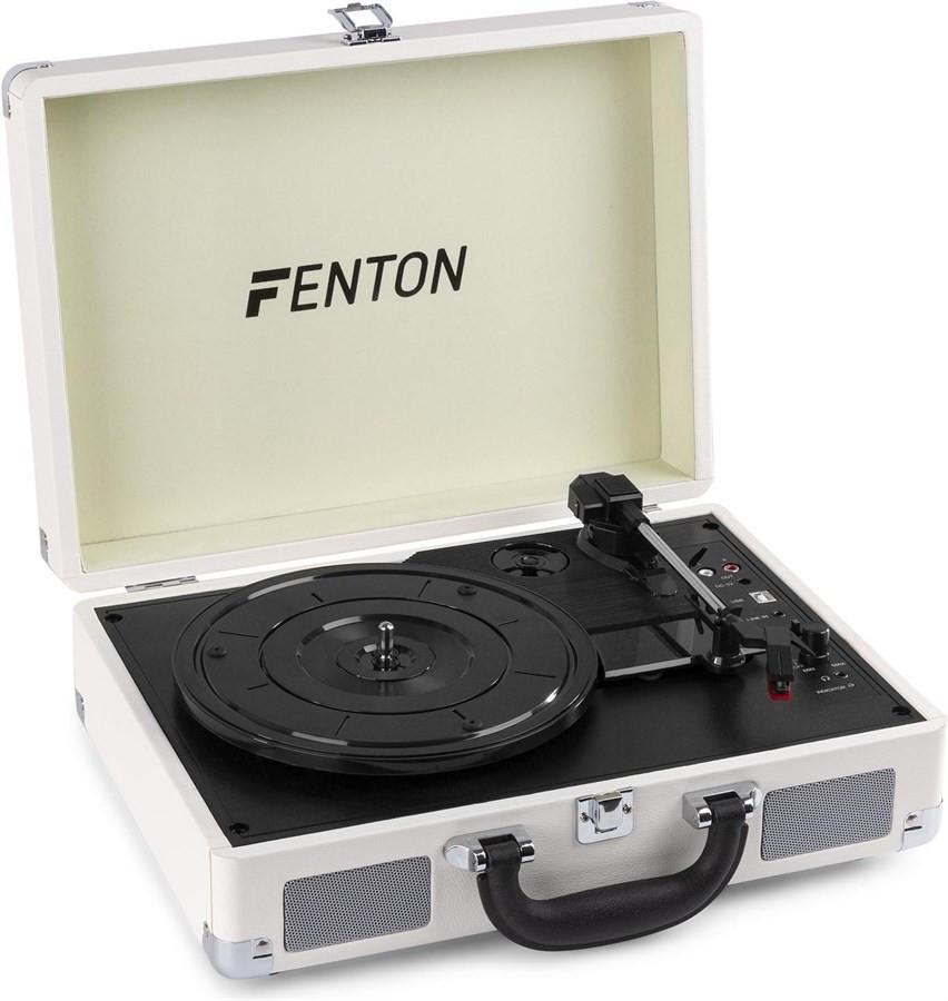 Fenton Plattenspieler mit Bluetooth RP115 Weiss | online kaufen - MANOR