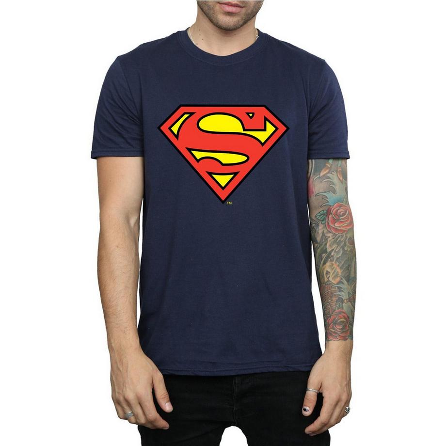 DC COMICS Superman Classic Logo T-Shirt | acheter en ligne - MANOR