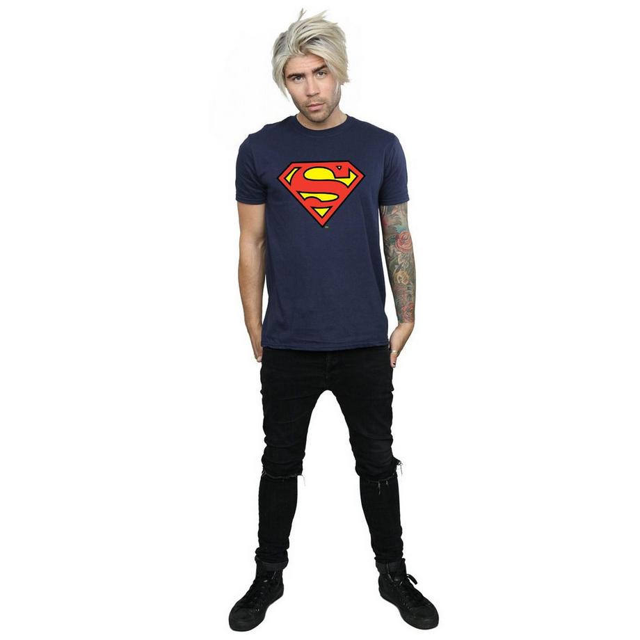 DC COMICS Superman Classic Logo T-Shirt | acheter en ligne - MANOR