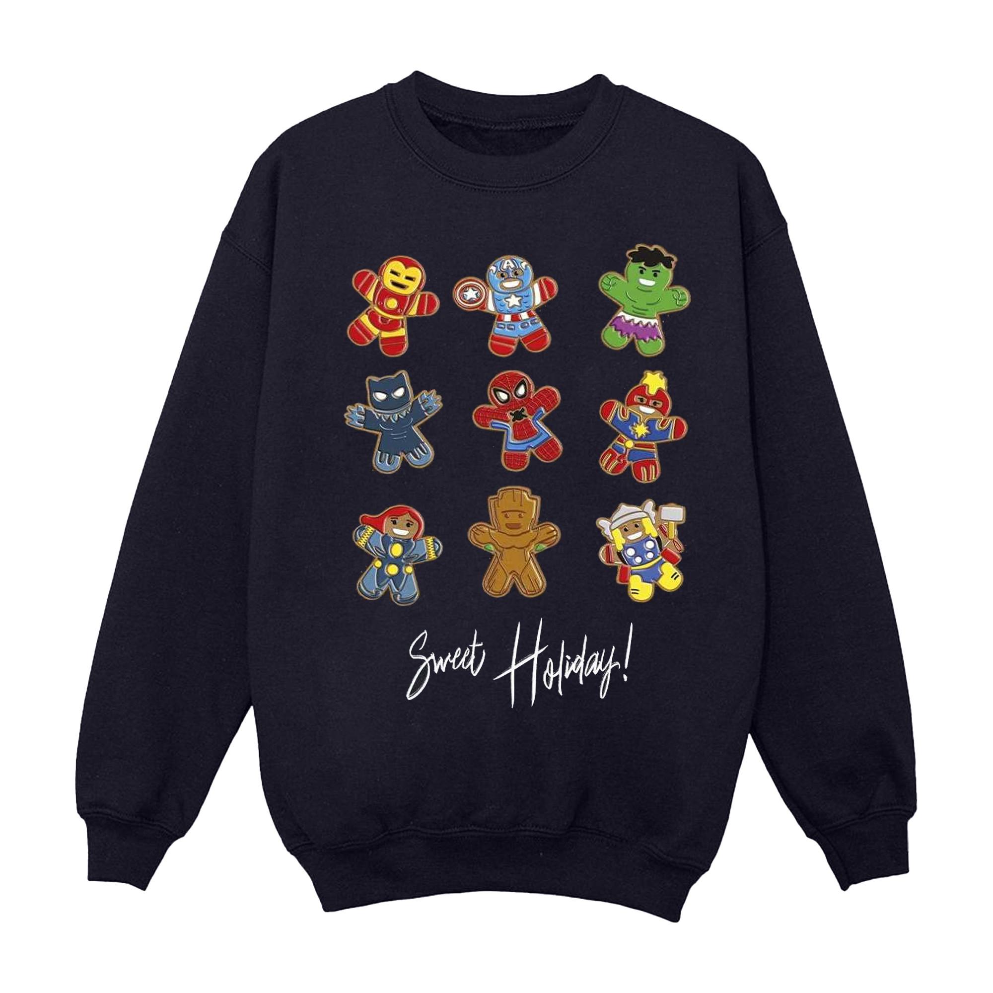 MARVEL Gingerbread Avengers Sweatshirt | online kaufen - MANOR