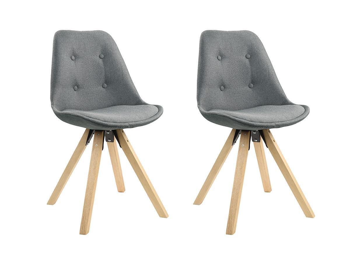 Vente-unique Stuhl 2erSet Stoff ANEYA | online kaufen - MANOR