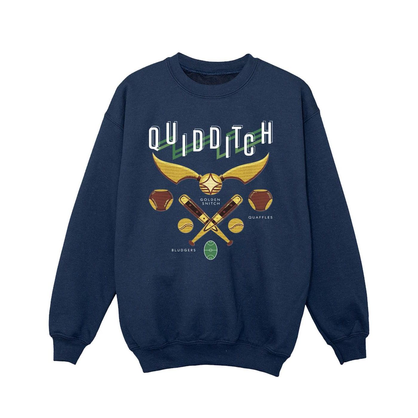 Harry Potter Sweat QUIDDITCH BLUDGERS QUAFFLES | acheter en ligne - MANOR