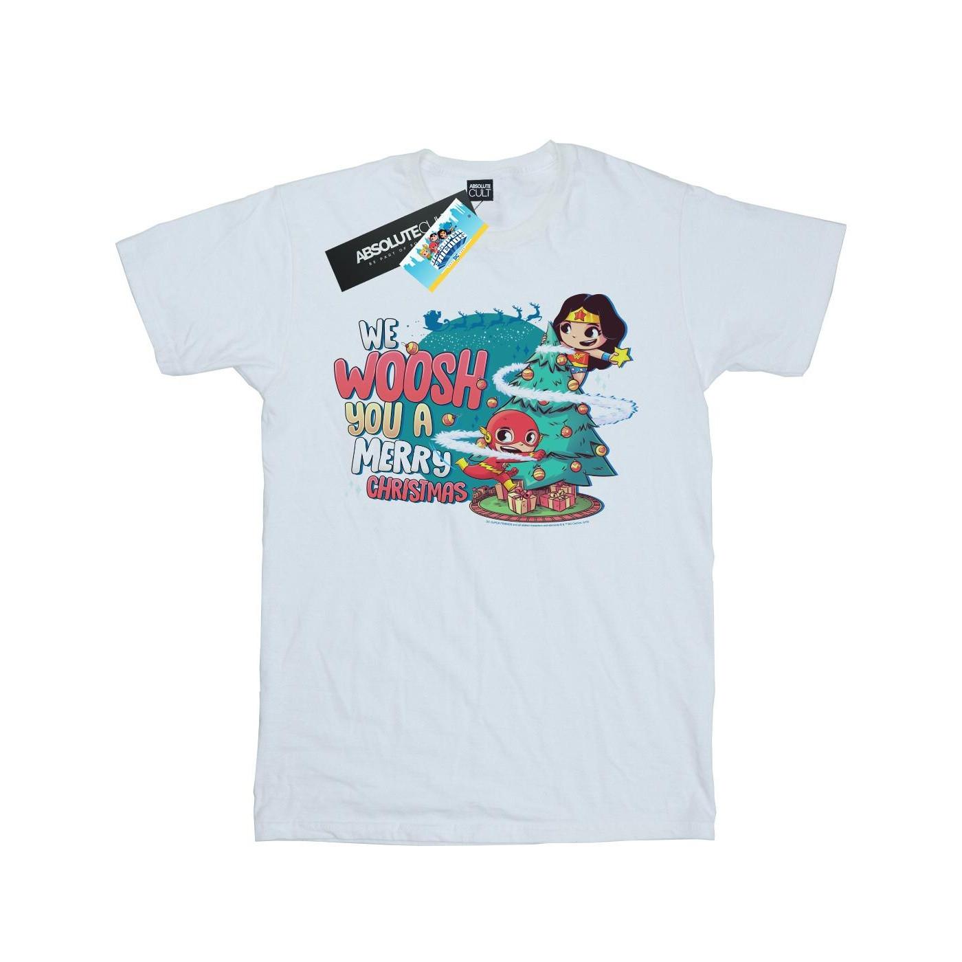 DC COMICS Super Friends We WHOOSH You A Merry Christmas T-Shirt ...