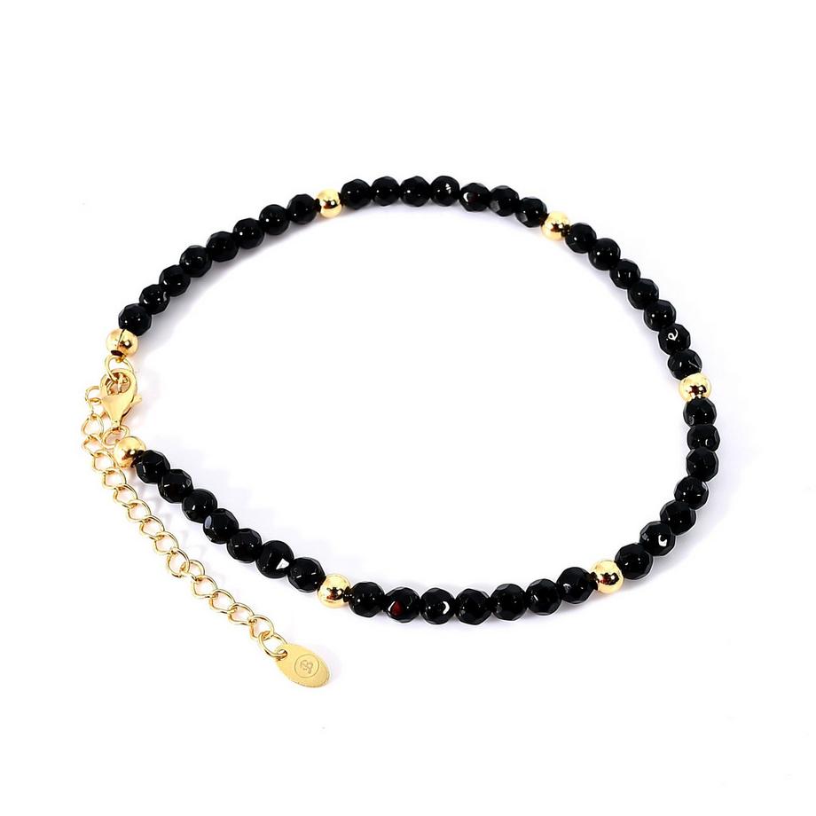 Balibay Dilara Fusskette mit Onyx & Silber vergoldet | online kaufen ...