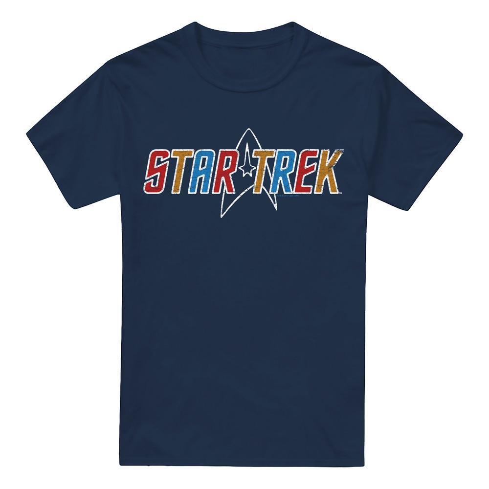 Star Trek Star Trek Logo Regular Fit Kurzarm T-Shirt | online kaufen ...