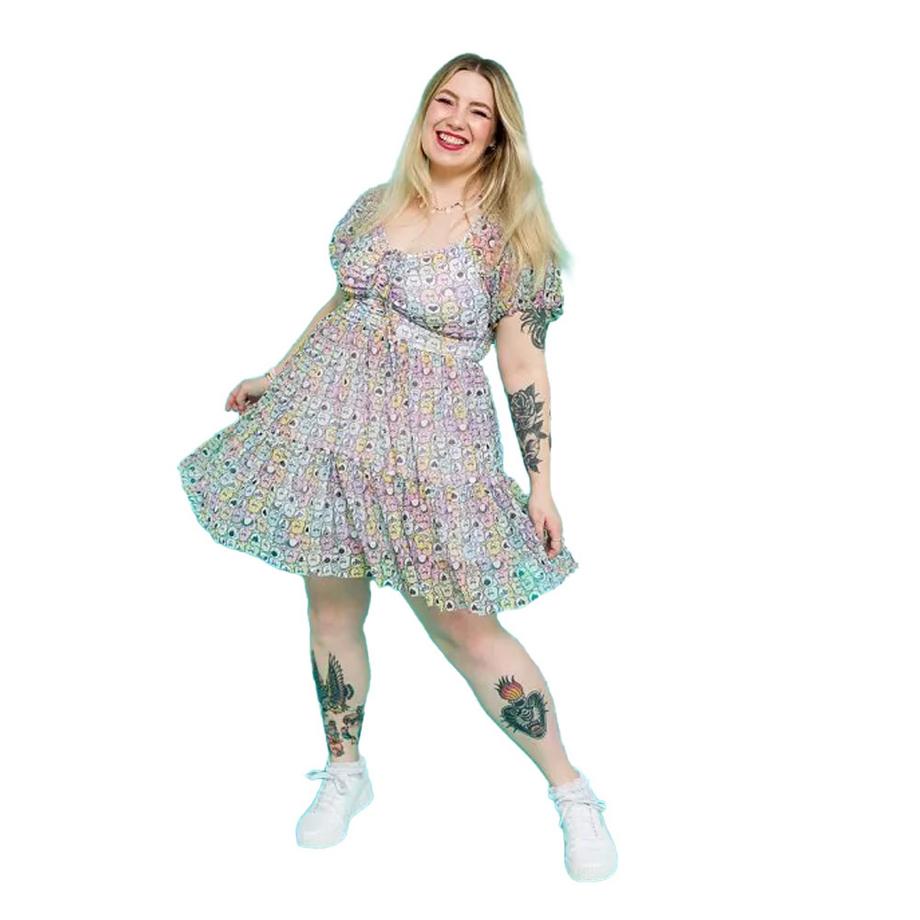 Care Bears All Over Print Mesh Skaterkleid | online kaufen - MANOR