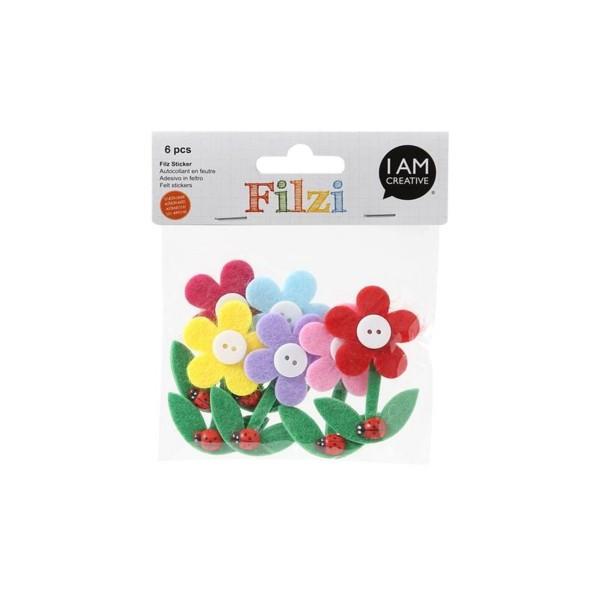 I am Creative I am Creative Filzi Dekorativer Aufkleber Filz Mehrfarbig ...