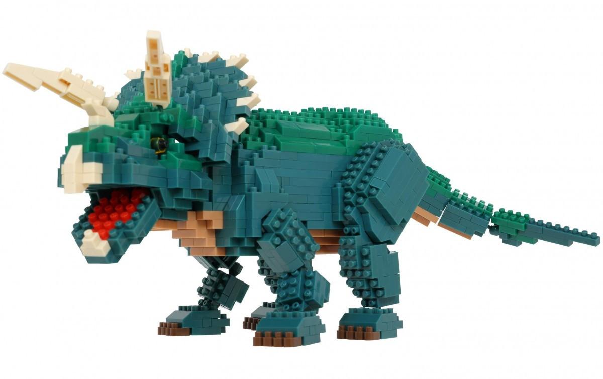 NANOBLOCK Animal Deluxe Triceratops Level 4 | online kaufen - MANOR