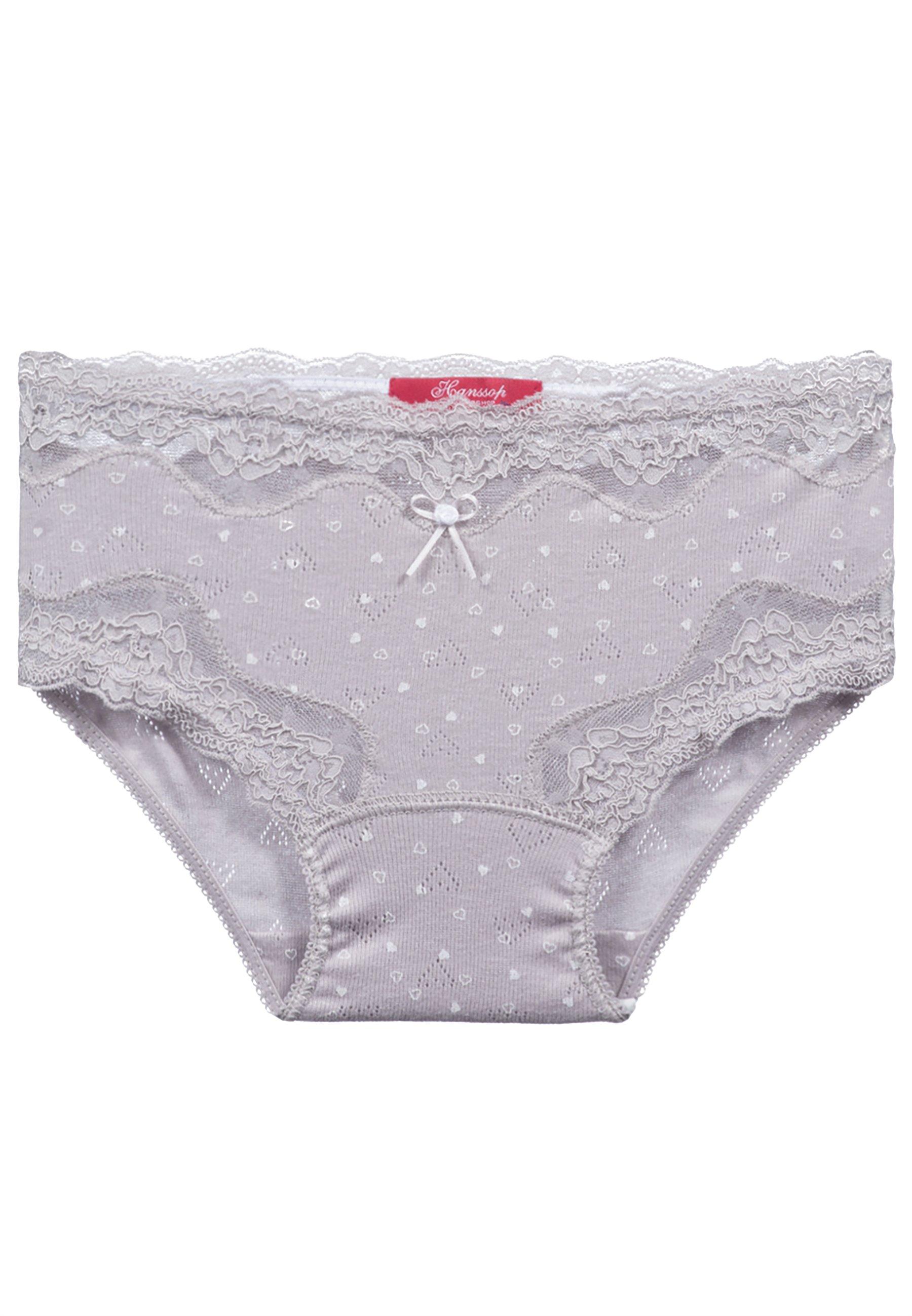Hanssop Unterhose, Mélange Pointelle Herz | online kaufen - MANOR