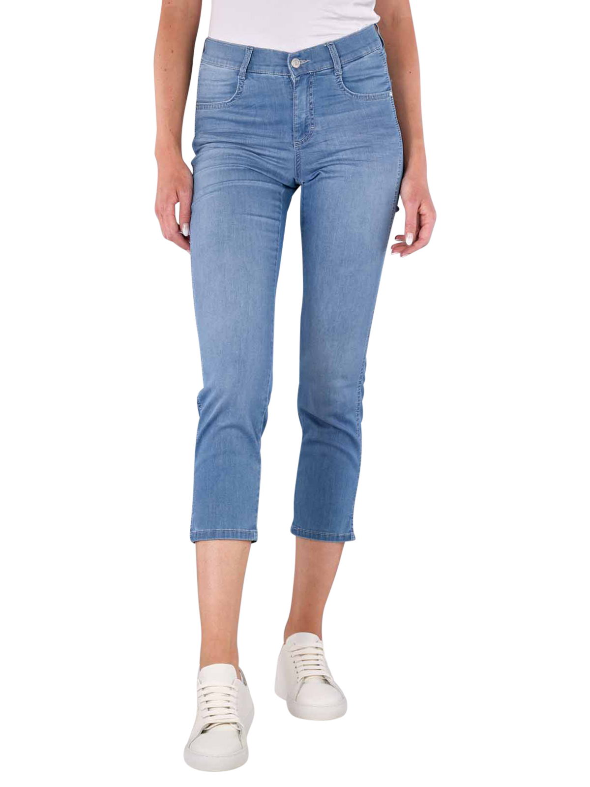 ANGELS Cici Jeans Slim Fit Crop Slit Super Stretch | acheter en ligne ...