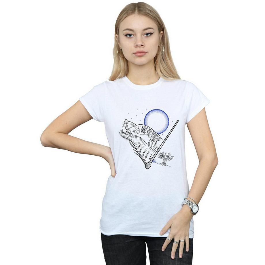 Harry Potter Werwolf Mond Kurzarm T-Shirt | online kaufen - MANOR