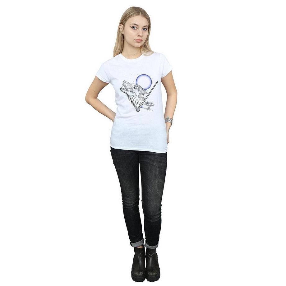 Harry Potter Werwolf Mond Kurzarm T-Shirt | online kaufen - MANOR