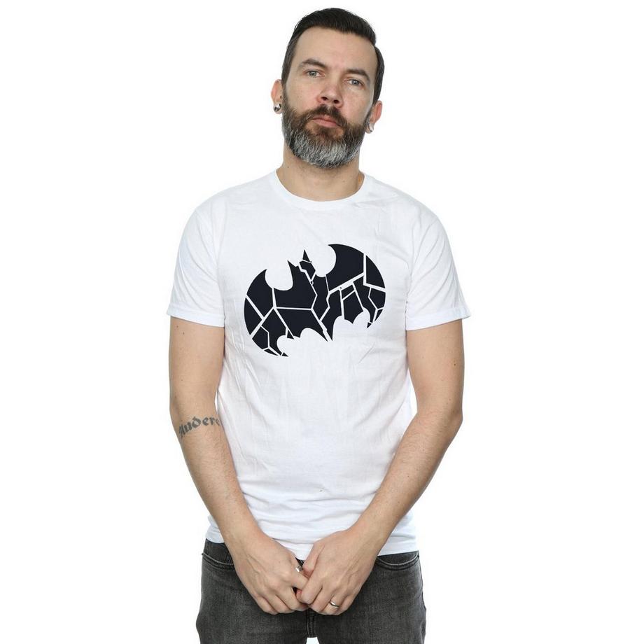 DC COMICS Batman Broken Logo T-Shirt | acheter en ligne - MANOR