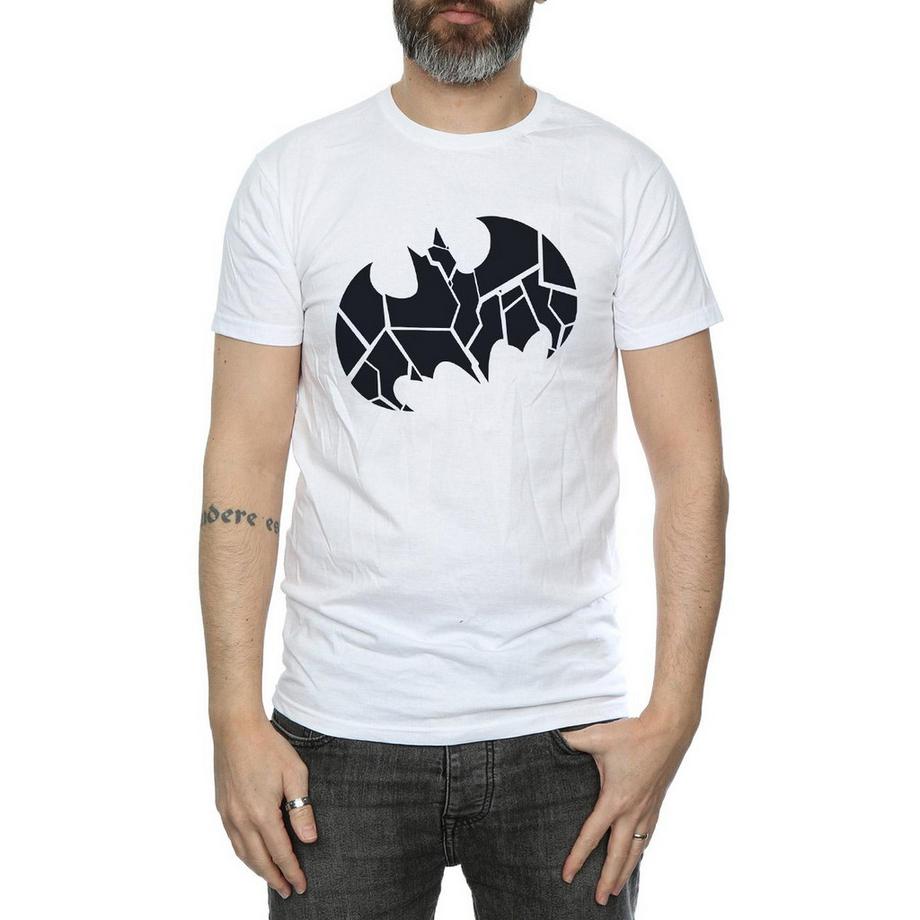 DC COMICS Batman Broken Logo T-Shirt | acheter en ligne - MANOR