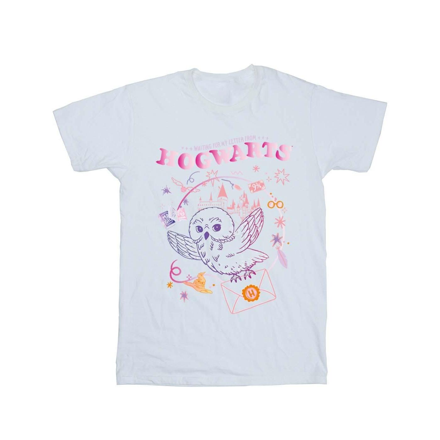 Harry Potter Hogwarts Hibou Imprimé Graphique T-Shirt | acheter en ...