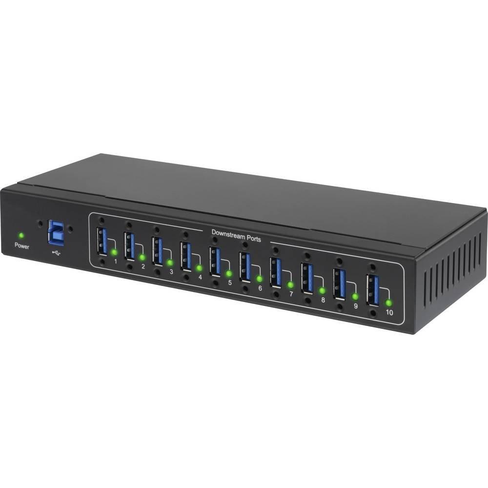 Renkforce Renkforce 10 Port USB 3 Industrie Hub | online kaufen - MANOR