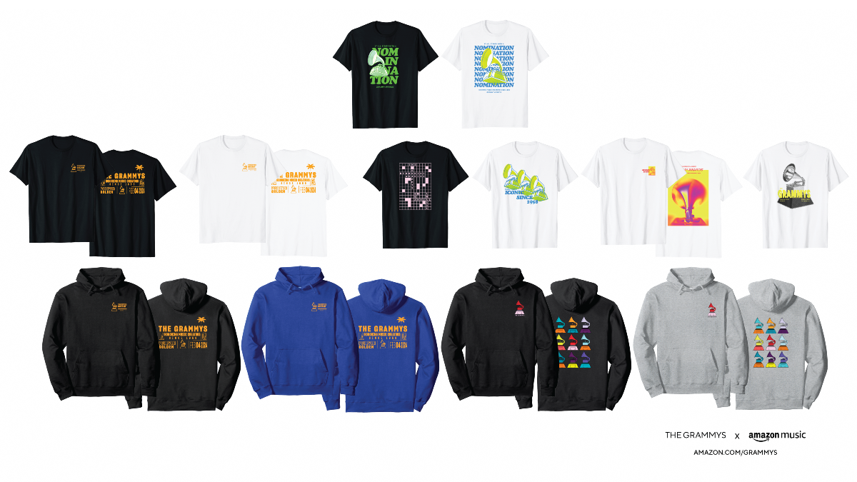 Official 2024 GRAMMYs Merch Is Here: Shop The Exclusive Collection Now ...