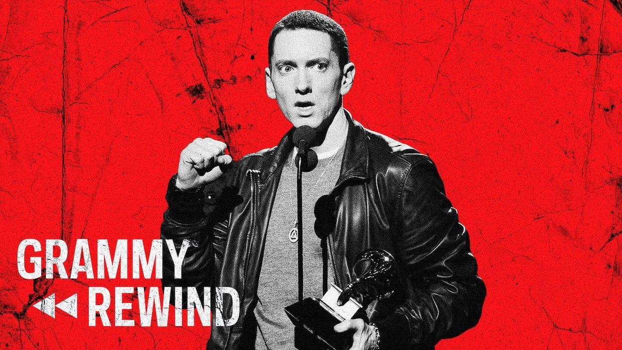 Watch Eminem Show Love to Detroit And Rihanna During Best Rap Album Win ...