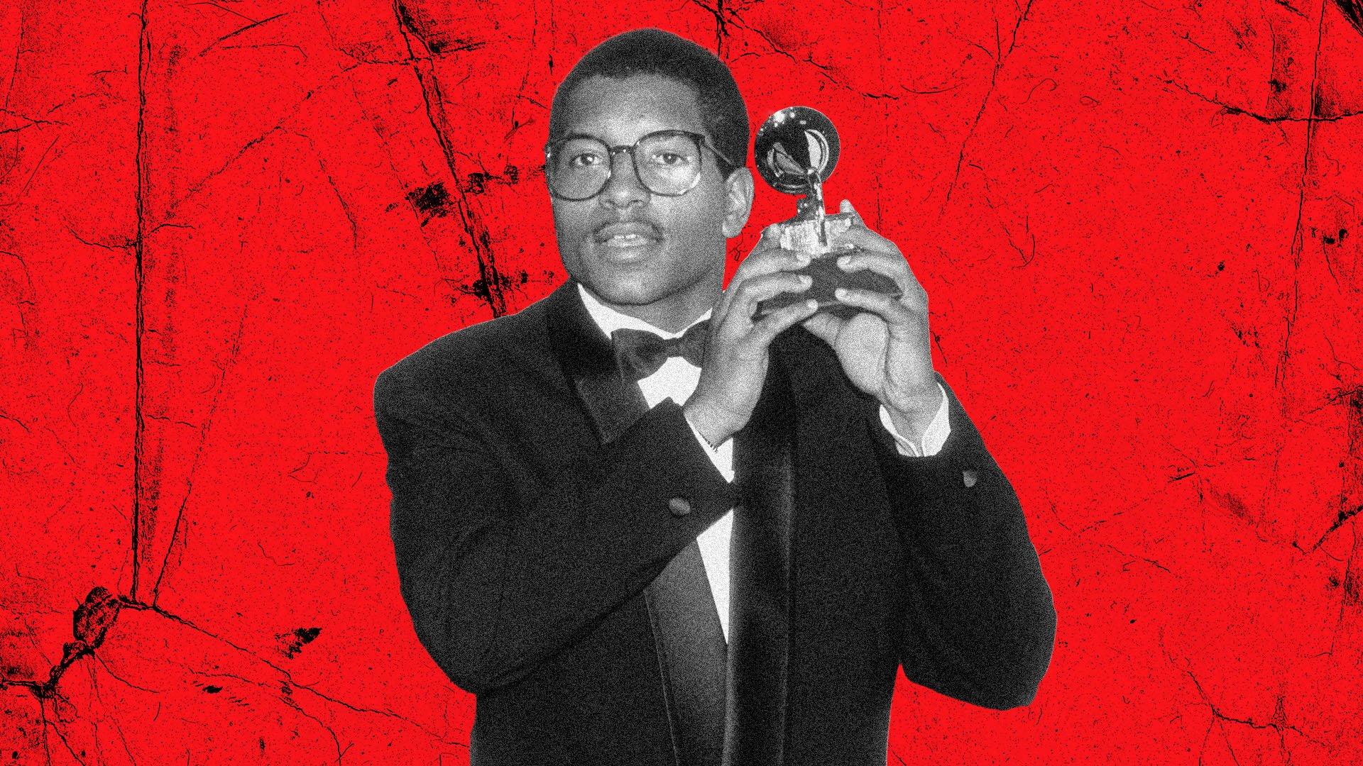 GRAMMY Rewind: Young MC Receives A Surprise Visit From Flavor Flav After "Bust A Move" Wins In ...