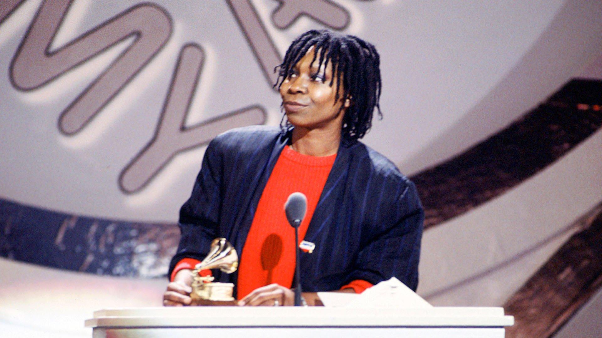GRAMMY Rewind: Whoopi Goldberg Delivers A Fittingly Joke-Filled Speech ...