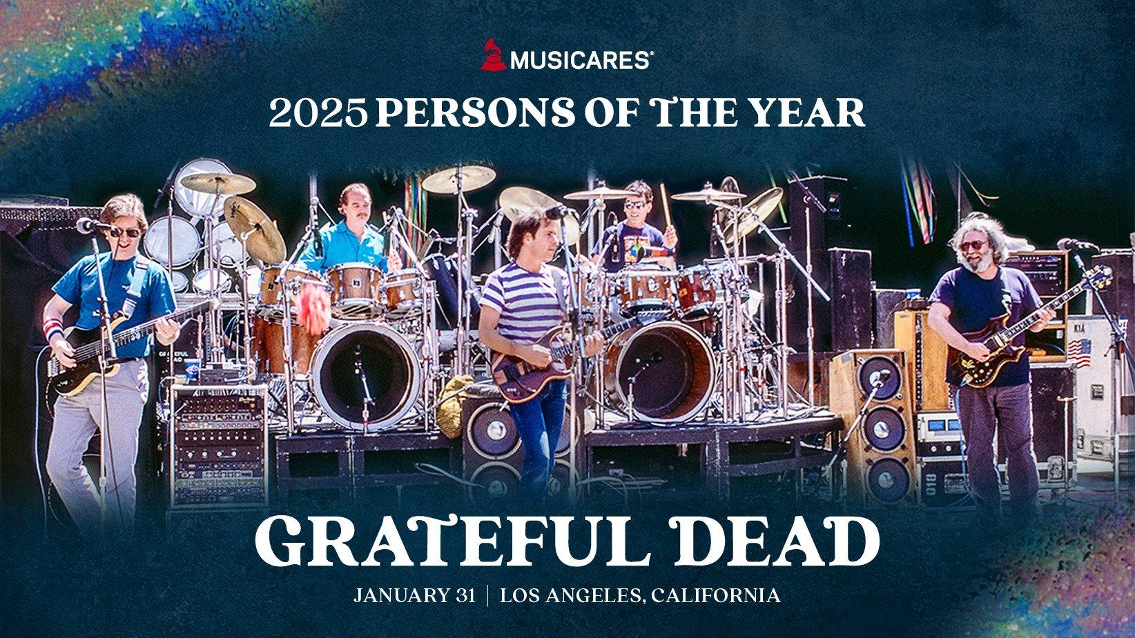The Grateful Dead Are The 2025 MusiCares Persons Of The Year Honorees ...