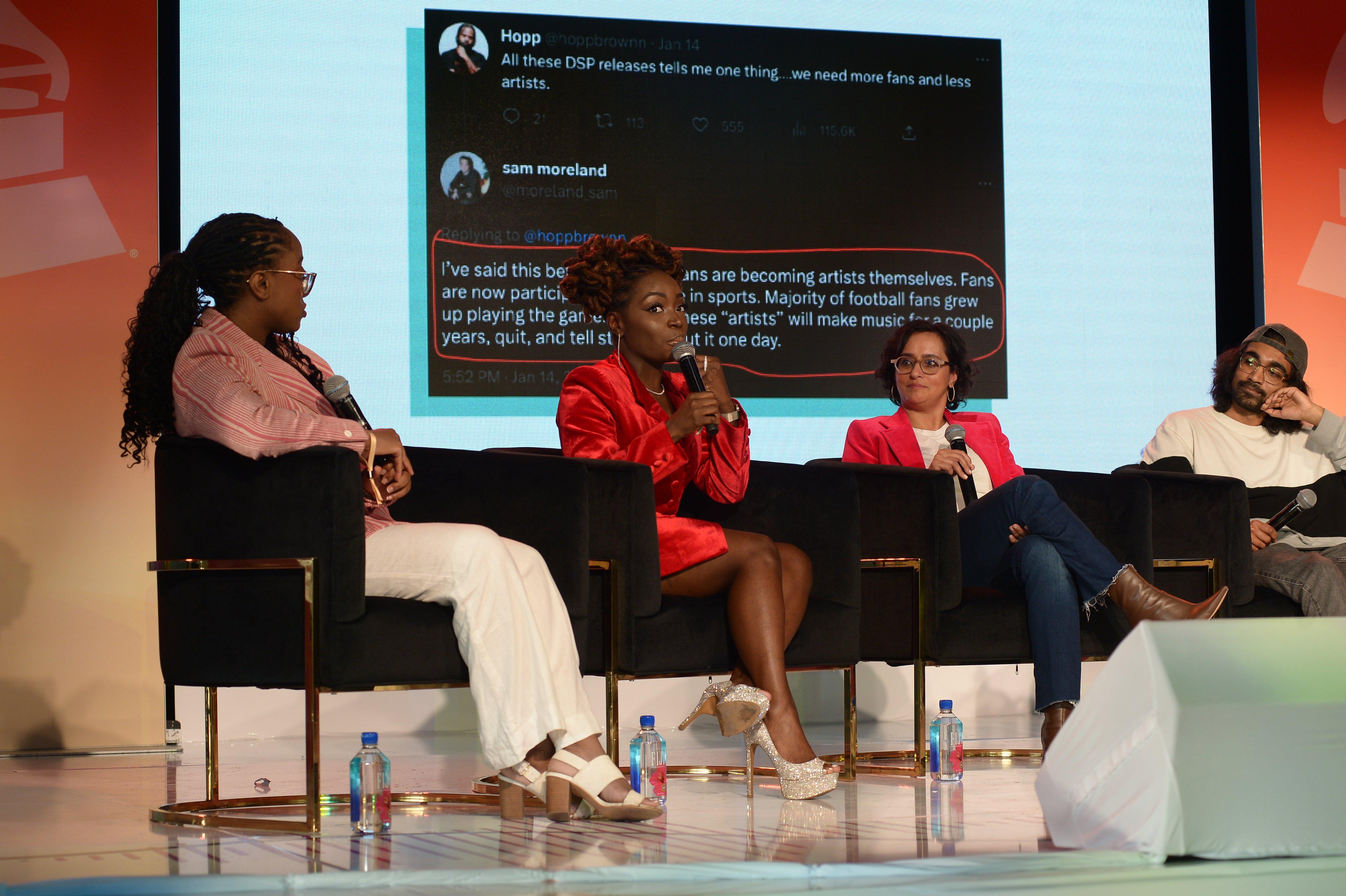 Inside GRAMMY House: Growing Wild Independent Music Community Panel ...