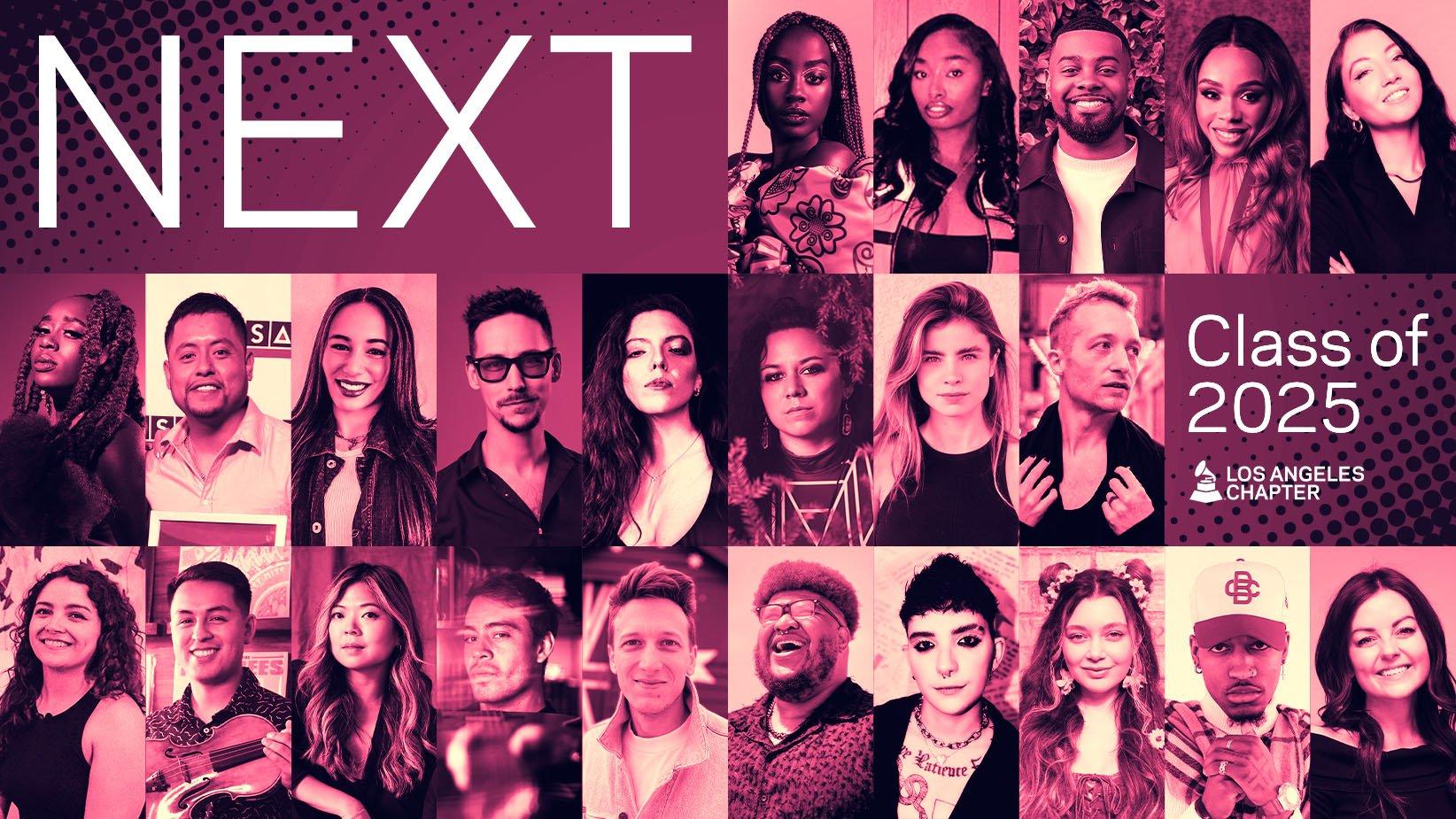 The Recording Academy's L.A. Chapter Salutes The NEXT Class Of 2025 ...