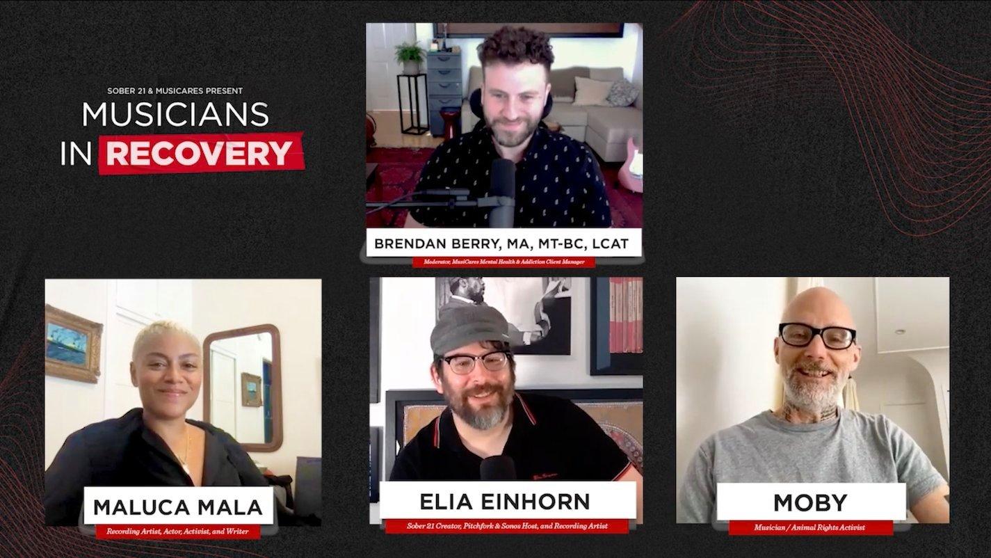 Musicians In Recovery Panel Recap: Moby, Elia Einhorn & Maluca Mala ...