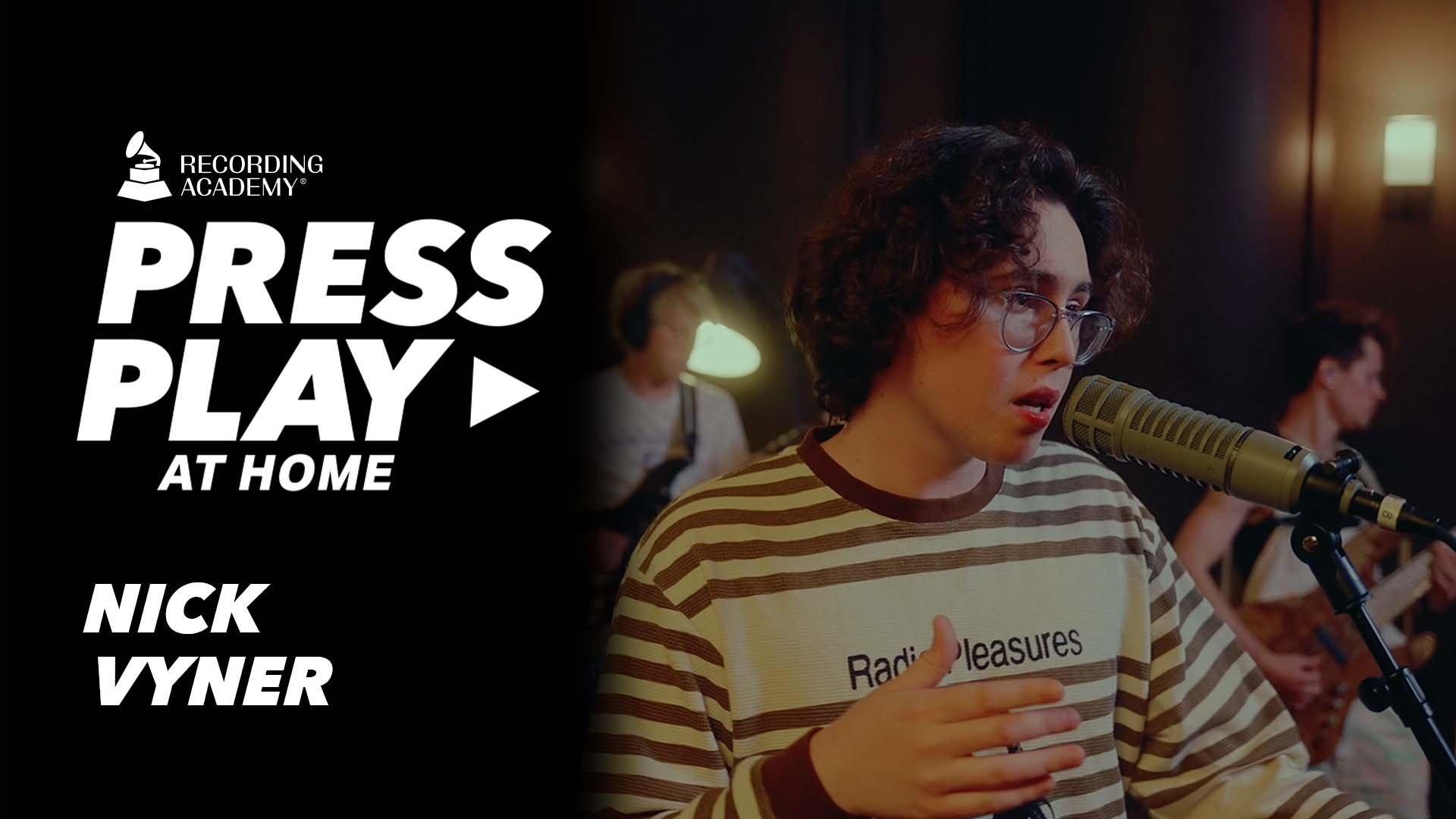 Watch Nick Vyner Get His Groove On With A Performance Of Unreleased ...